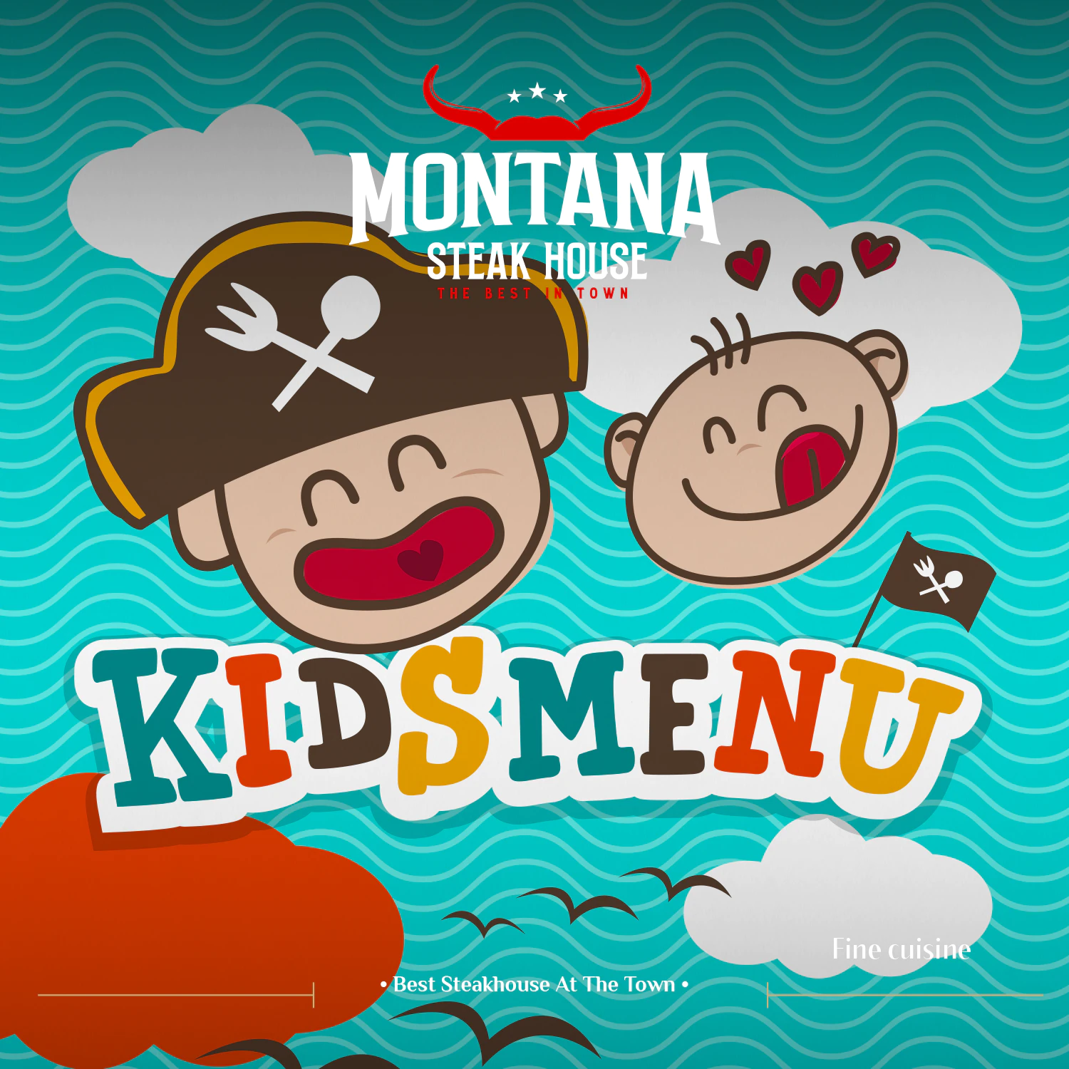 Le Menu Kids - Montana Steak House Restaurant - L'Excellence de la ...